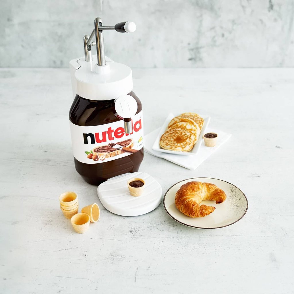 nutella jar with pump